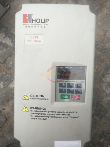 1PC Used HOLIP Inverter HLP-A series HLPA03D723B 220V 3.7KW HLPA ...