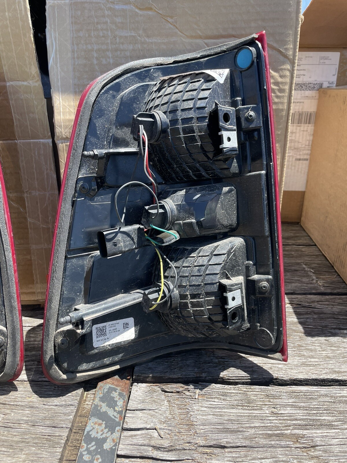 OEM Tail Light Set- Left 68261577AE and Right 68261576AE fits 19-21 Ram ...