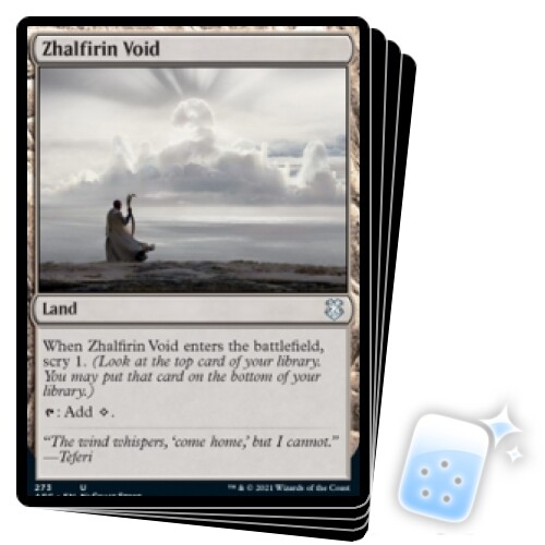 Zhalfirin Void X4 M/NM Magic MTG Adventures In The Forgotten Realms ...