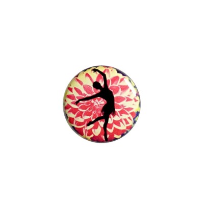 Ballerina Flower Fridge Magnet Ballet Pretty Pink Dancer Magnet Gift 1 ...