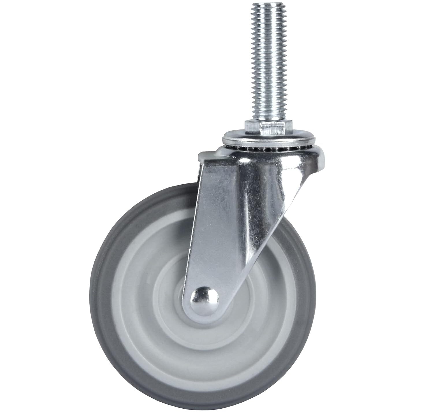 Caster Wheels 3 Inch Set Of 4 Heavy Duty Threaded Stem Casters Swivel ...