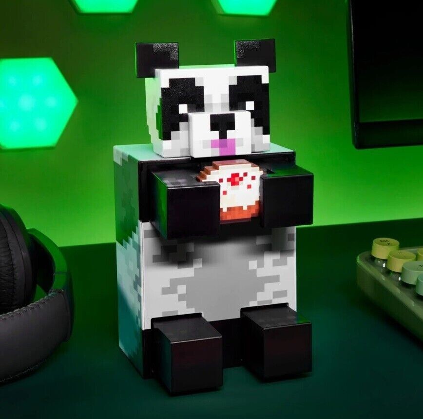 2023 SDCC Minecraft Diamond Level PANDA New In Box Action Figure MATTEL ...