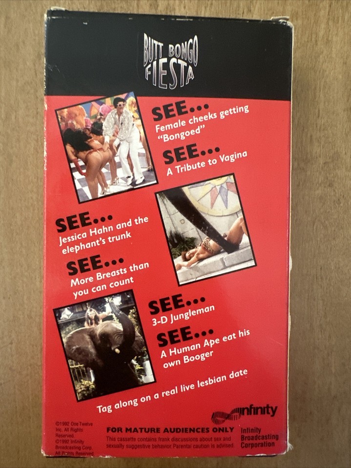 Howard Stern Butt Bongo Fiesta (1992) VHS | eBay