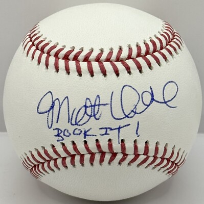 Matt Underwood Signed Autographed OML Baseball Cleveland Guardians ...