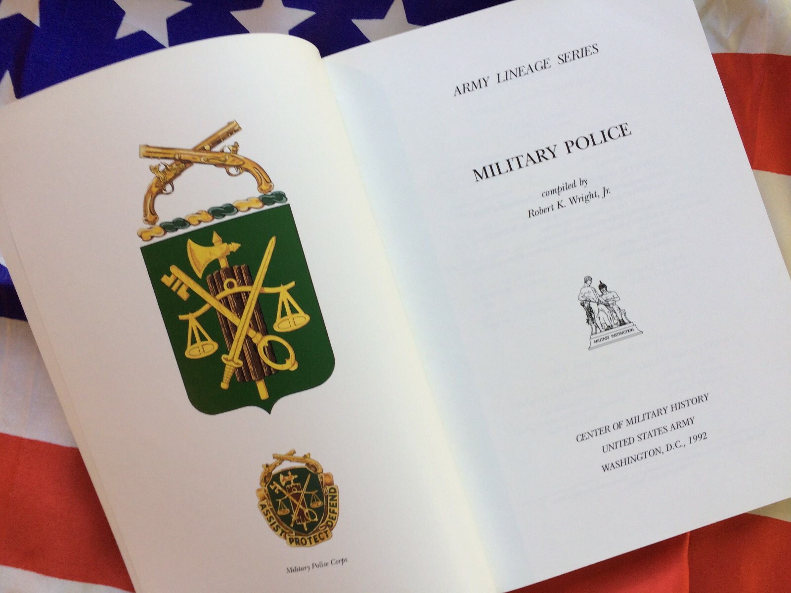 MILITARY POLICE U. S. ARMY MP UNIT HISTORY HERALDRY HONORS More! CMH 60 ...