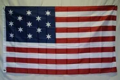 Hopkinson's 1777 Flag 3x5 ft 6 Pt Star Revolutionary War USA US ...