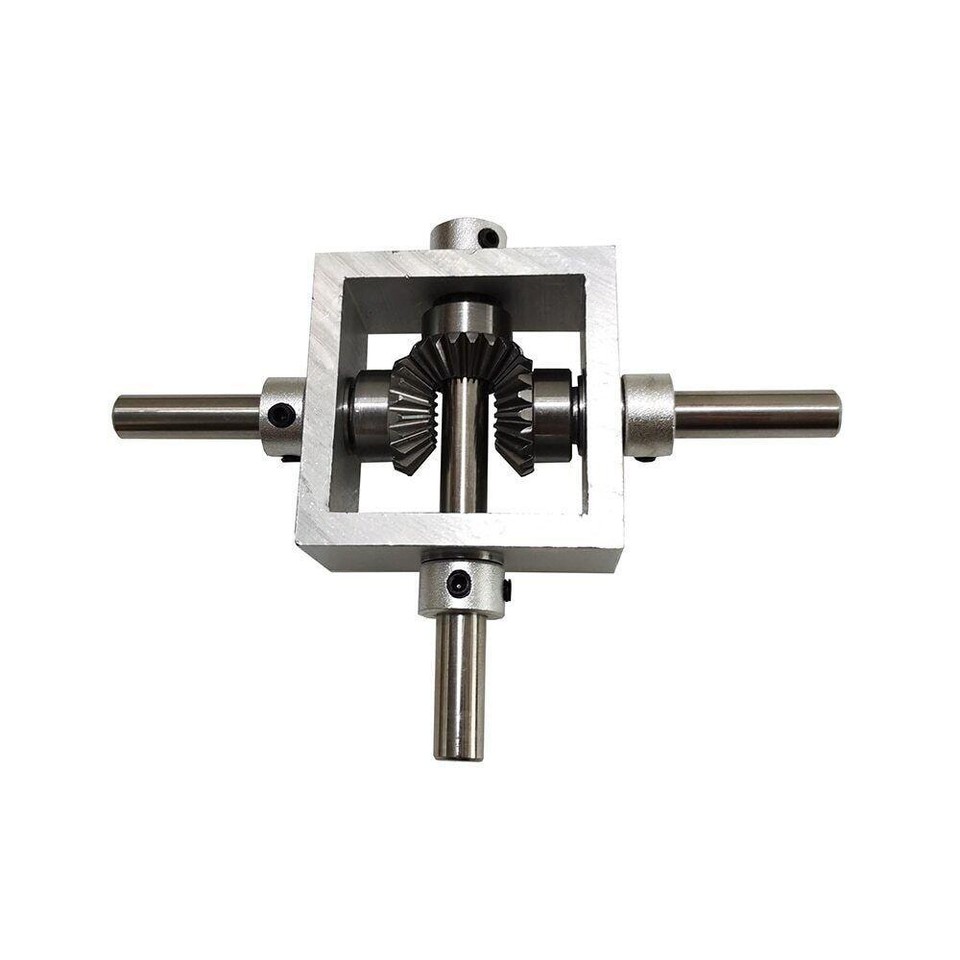 90 Degree Right Angle Drive Reversing Bevel Gear Box Aluminum Frame ...