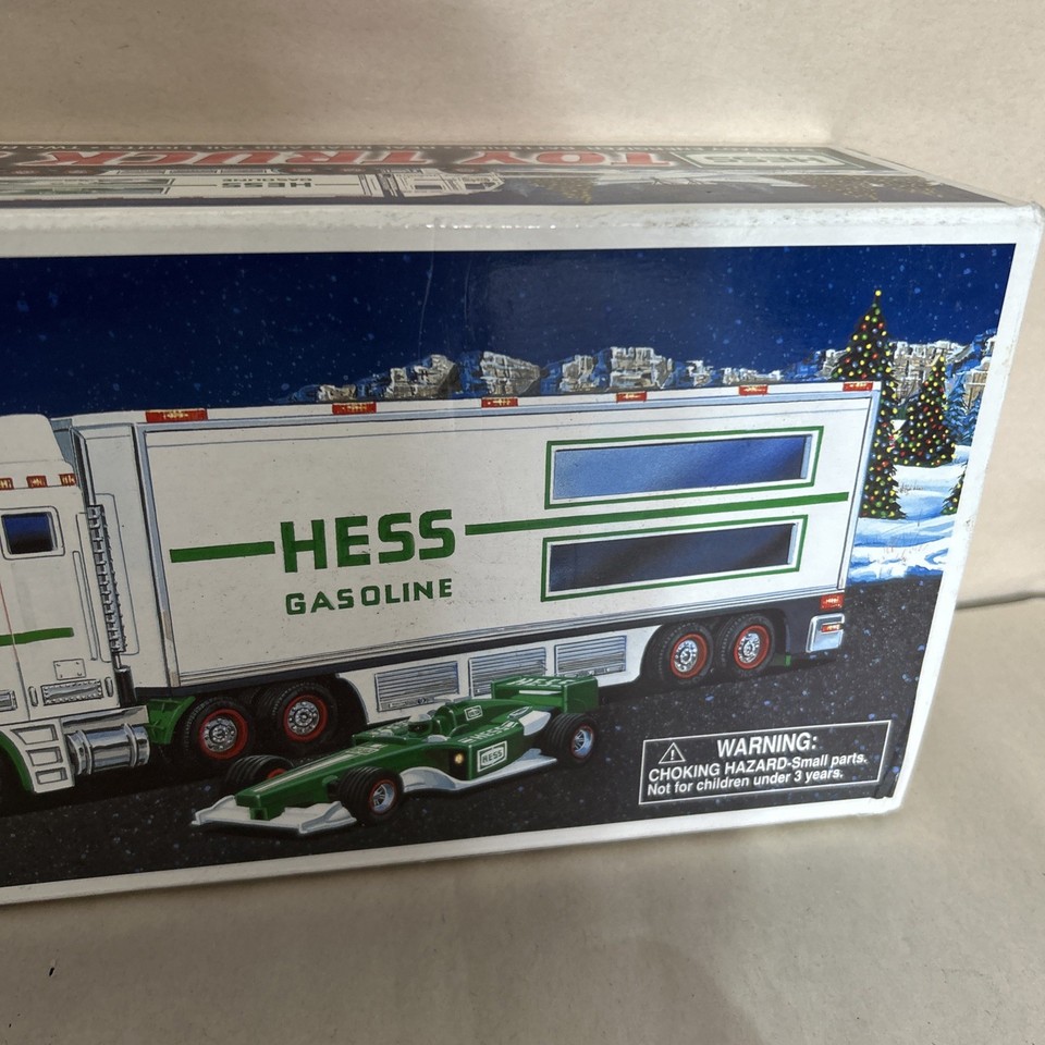 Hess 2003 Toy Truck and Racecars - New in Original Box - 2 Formula One ...