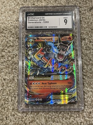 Pokemon - Generations - M Charizard EX - 12/83 - CGC 9 | eBay
