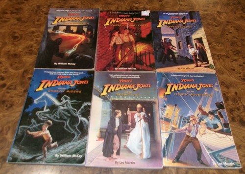 Lot of 6 Young Indiana Jones Adventures Books The Ghostly Riders+ | eBay