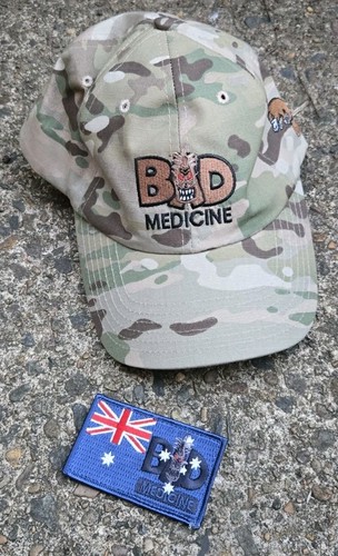 Australian Army Special Forces Platatac SASR Bad Medicine Cap and Patch ...