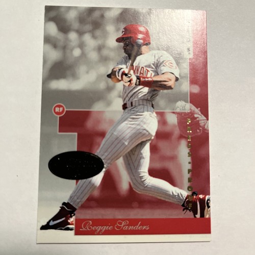 1996 Reggie Sanders Leaf Signature Series Gold Press Proof | eBay