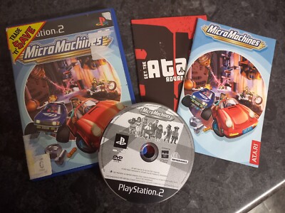 MICRO MACHINES PS2 GAME COMPLETE WITH MANUAL PAL | eBay Australia