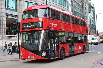 New bus for London - Borismaster LT516 6x4 Quality Bus Photo | eBay UK