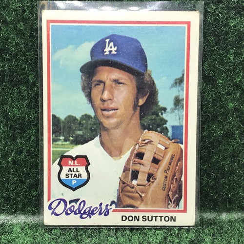 Don Sutton 1978 Topps All Star Los Angeles Dodgers #310 HOF Baseball ...