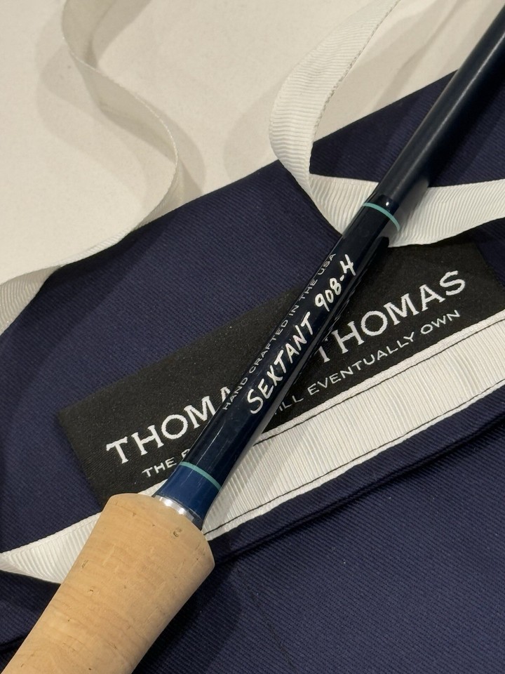 **BEAUTIFUL** 🔥~NEW~ THOMAS & THOMAS SEXTANT 8wt. 9’ft~4pc Fly Rod!! 🔥 ...