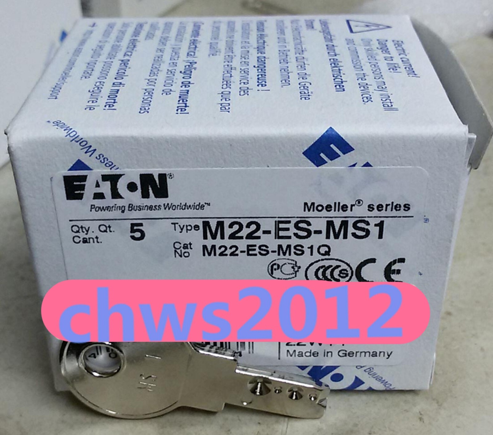 1 PCS NEW EATON MOELLER M22-ES-MS1 Key | eBay