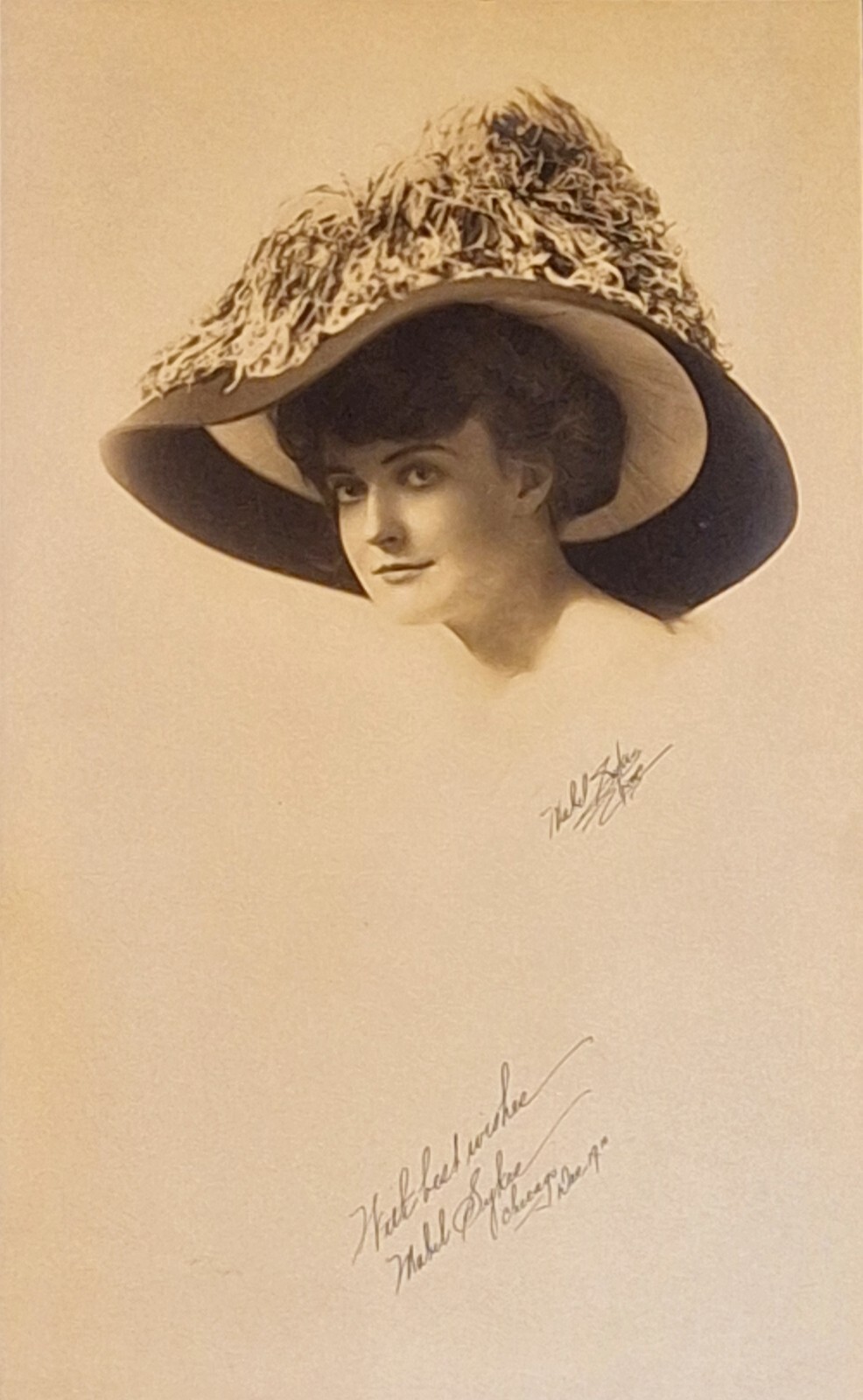 Photographer MABEL SYKES Twice Signed 1910 Photo of Herself Rudolph ...