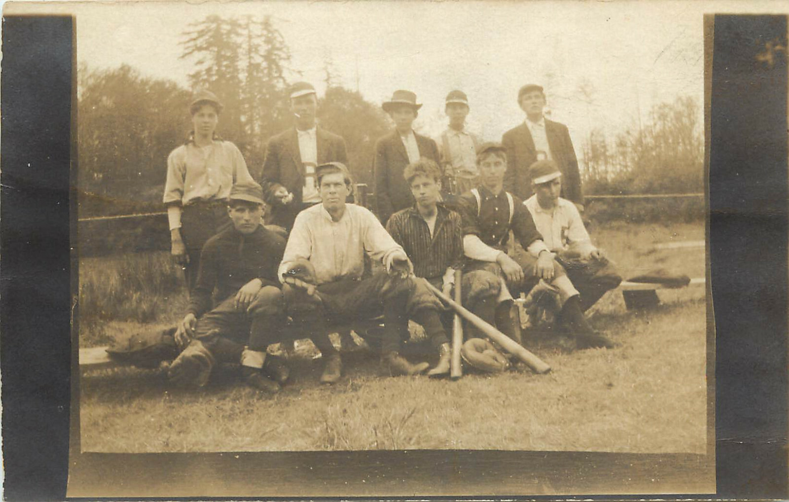 RPPC The Ramblers Baseball Team 1907-1920's Postcard of an Earlier ...