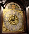 Antique Oak Grandfather Clock with carved claw foot John Wanamaker, New ...
