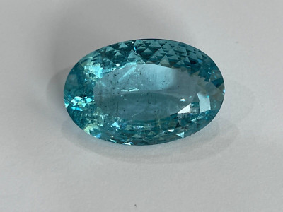 AMAZING GREEN BLUE AQUAMARINE 50 CTS + OVAL 22X34 | eBay