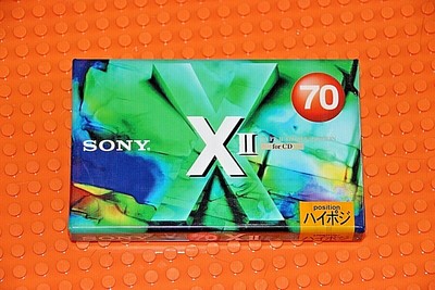 SONY XII 70 TYPE II VS. III CASSETTE TAPE (1) (SEALED) | eBay