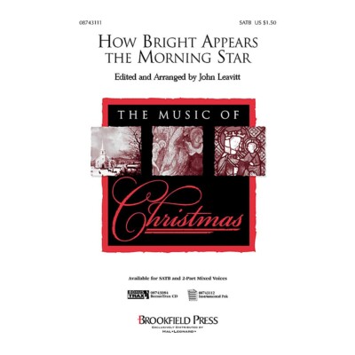How Bright Appears the Morning Star (SATB) SATB arranged by John ...