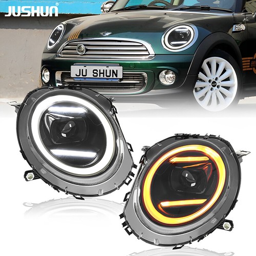 LED Projector Headlights For 2007-2013 BMW Mini Cooper R55 R56 R57 R58 ...