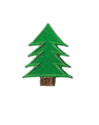 Tree- Pine Tree - Forest - Embroidered Iron On Applique Patch | eBay