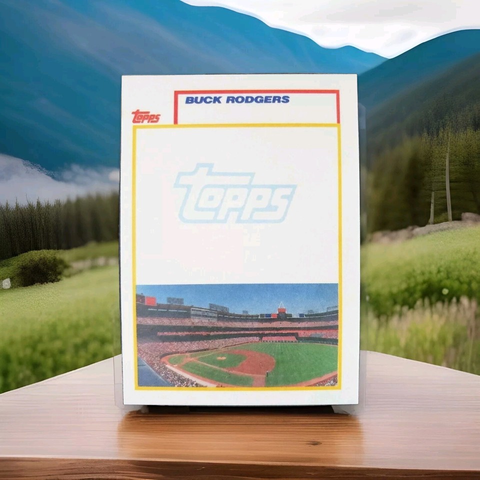 1992 Topps Manager Angels Buck Rodgers NN & NoBio #21 Baseball Card | eBay