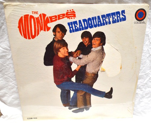THE MONKEES “HEADQUARTERS” 1967 VINYL LP, COLGEMS, COM-103 | eBay