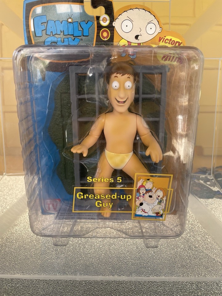 Family Guy Greased-up Guy Figure Series 5 Mezco 2006 | eBay