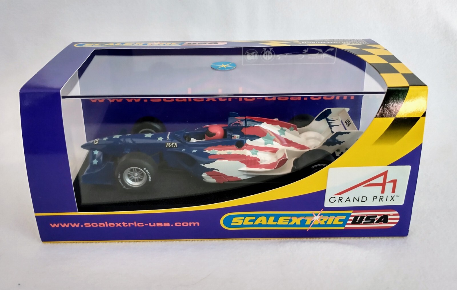 Scalextric 1/32 A1 Grand Prix Team USA C2744 RHR Scott Speed Kimball ...
