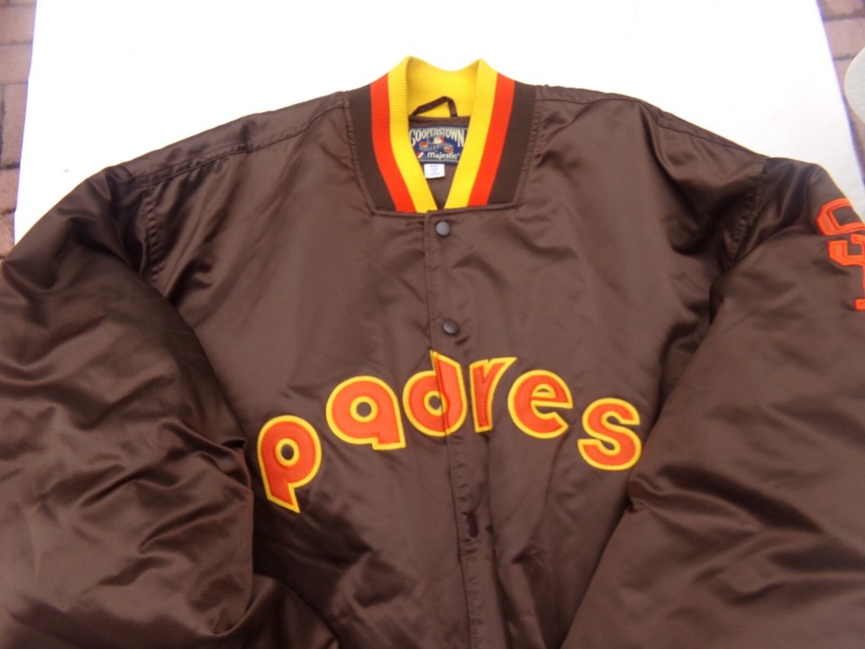 Vintage San Diego Padres HUGE Majestic Cooperstown Collection 4XL ...