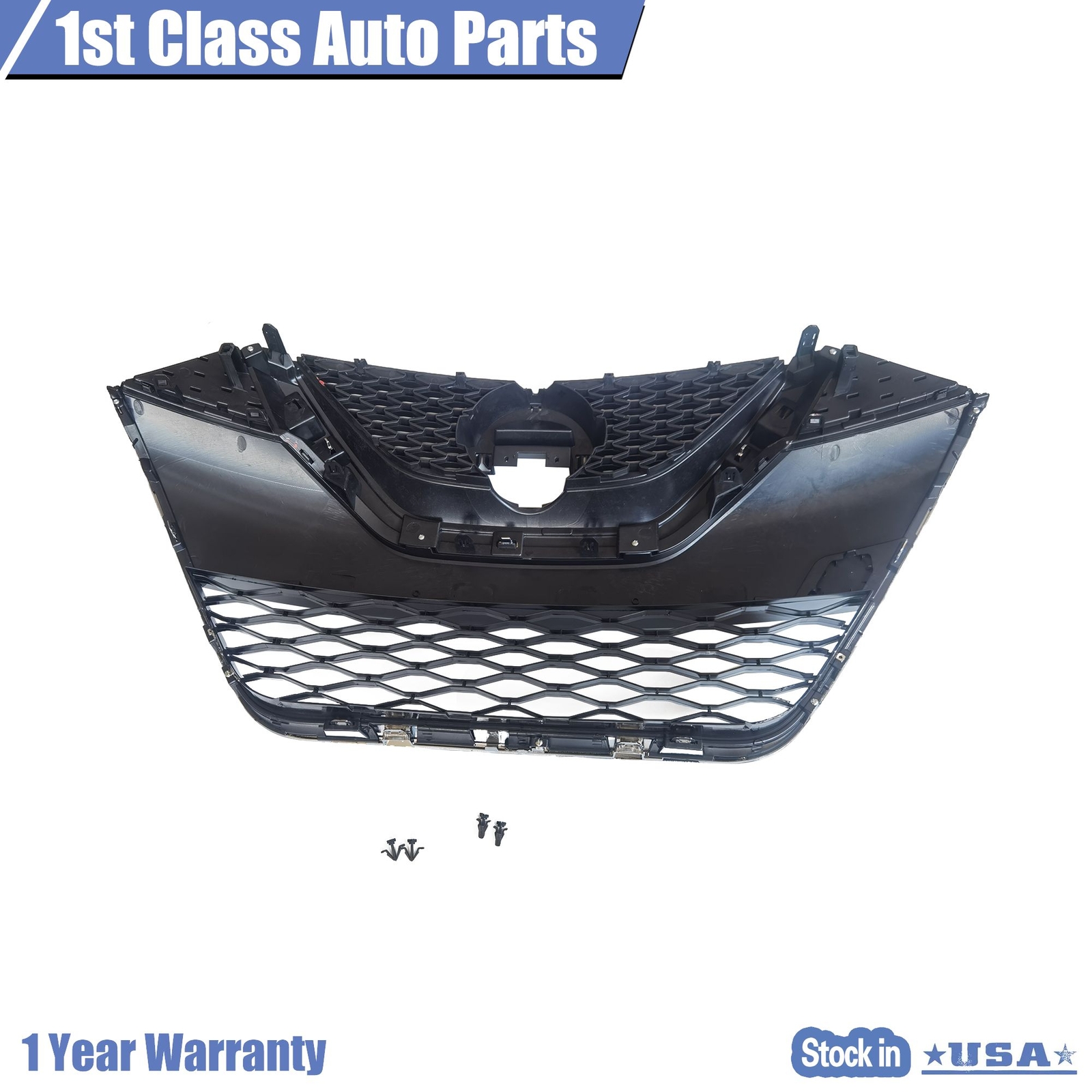 Front W/ Chrome Trim Grille For 2016-2018 Nissan Maxima NI1200284 ...