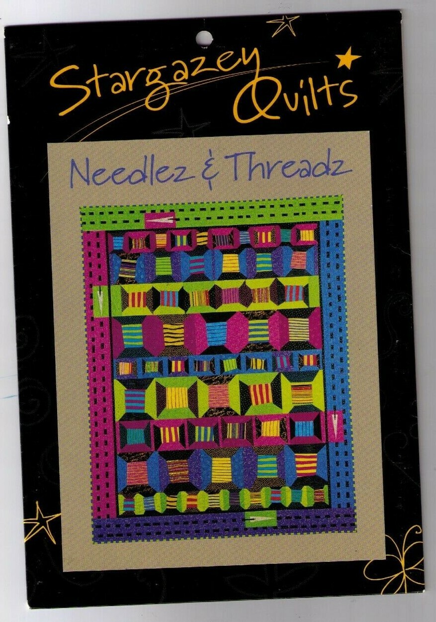 Needlz & Threadz Miniature Quilt Pattern by Stargazey Quilts | eBay