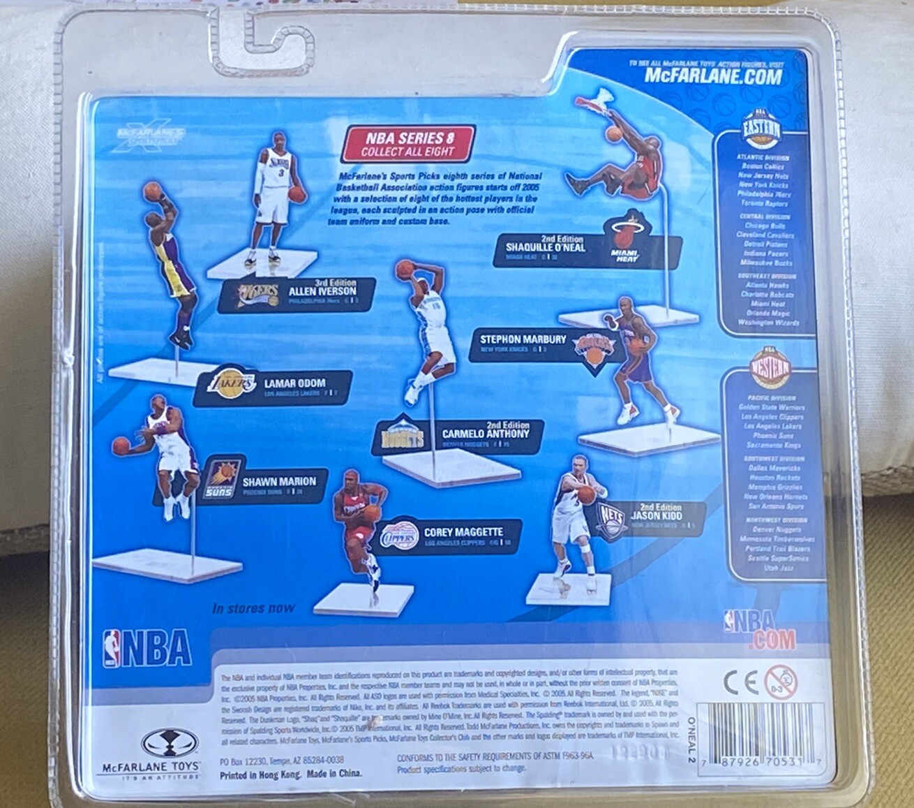 Shaquille O'neal McFarlane Toys NBA Series 8 Action Figure for sale ...