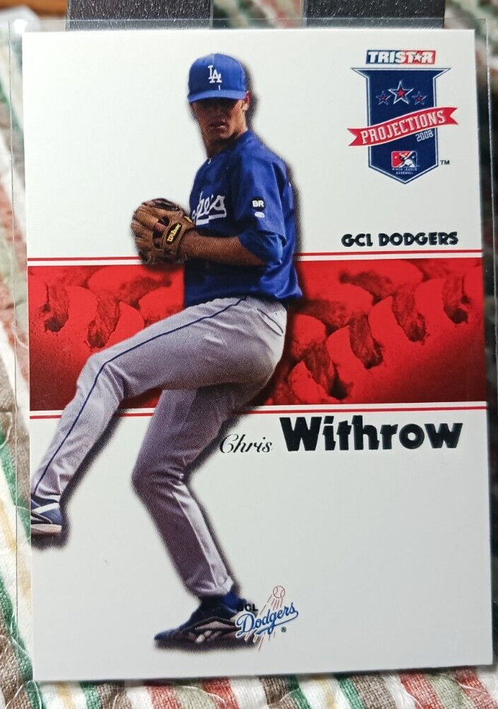 2008 TRISTAR Projections Baseball Card of Chris Withrow #52 (NM) Free ...