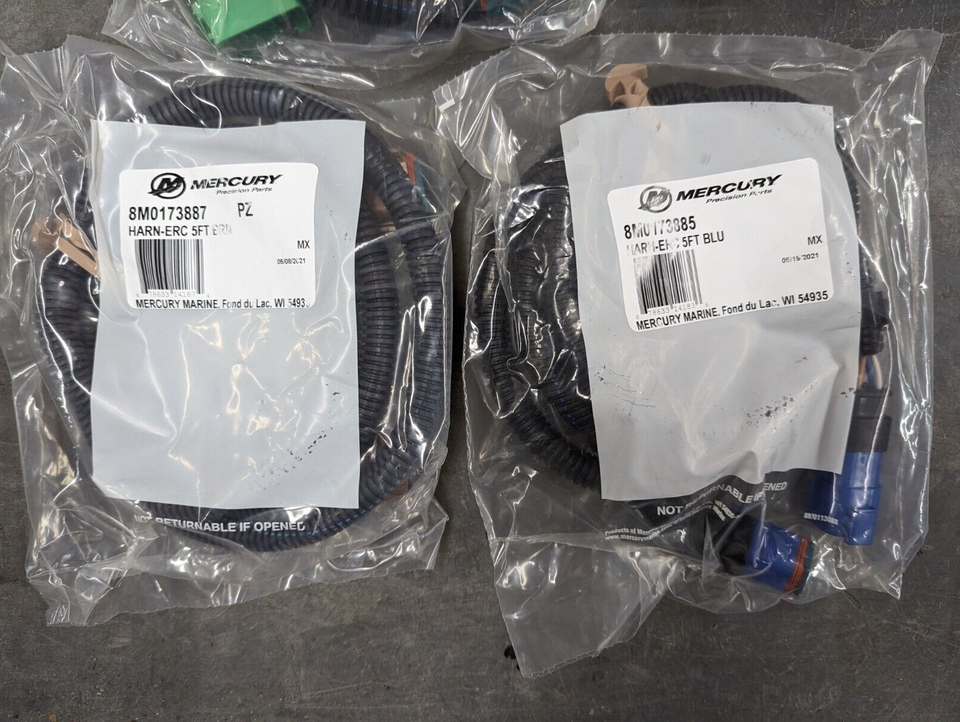 New Mercury / Quicksilver Dual ERC Harness 5 Ft kit Part# 98-8M0173753 ...