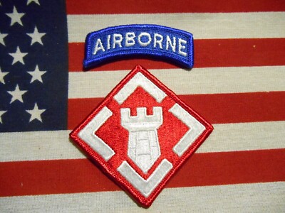 20TH ENGINEER AIRBORNE BRIGADE COLOR PATCH | eBay