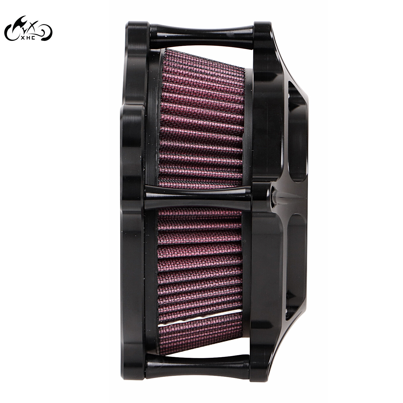 Air Cleaner Red Intake Filter Kit For Harley Electra Road Glide Softail ...