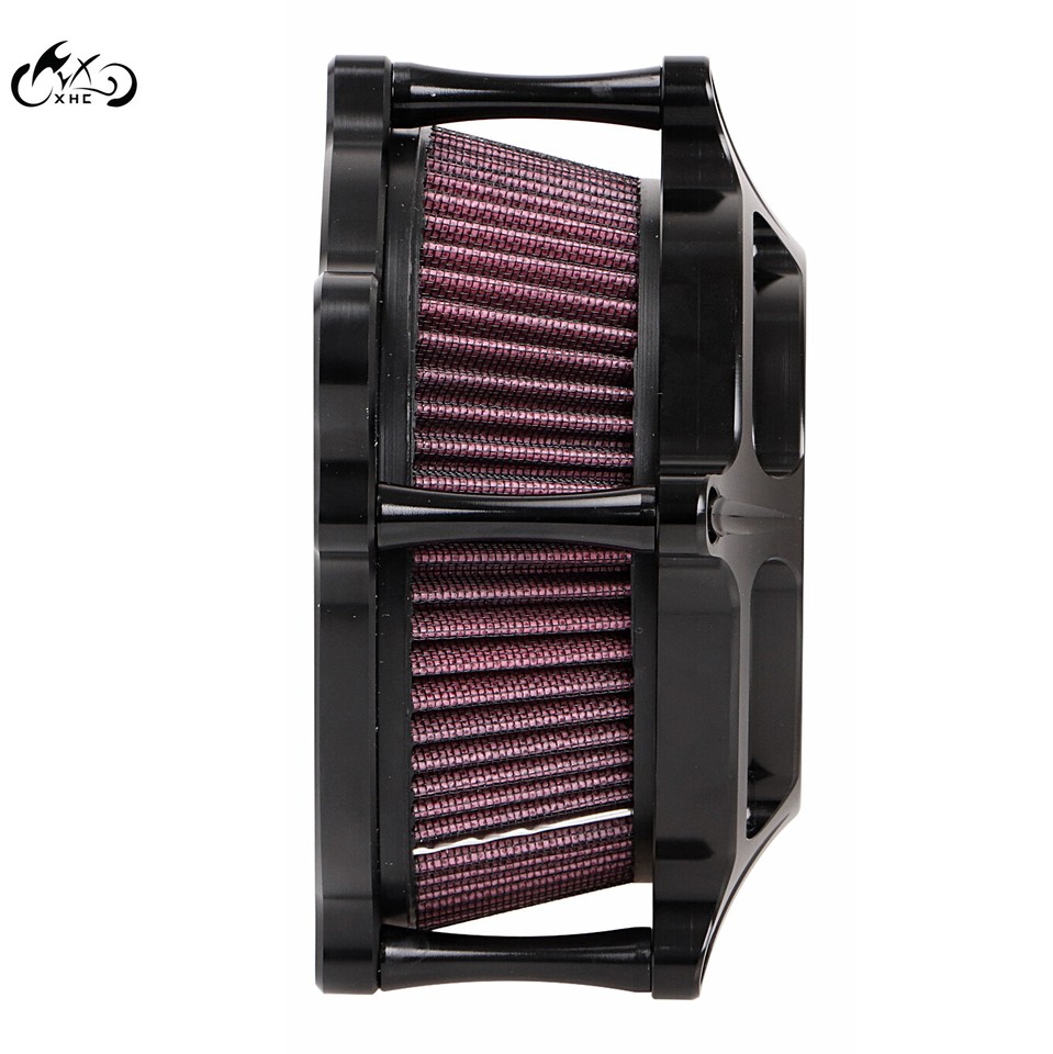 Air Cleaner Red Intake Filter Kit For Harley Electra Road Glide Softail ...