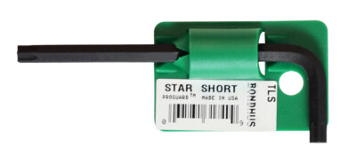 2pcs T5 Torx/Star Tip Short Arm L-Wrench Bondhus USA 31705 | eBay
