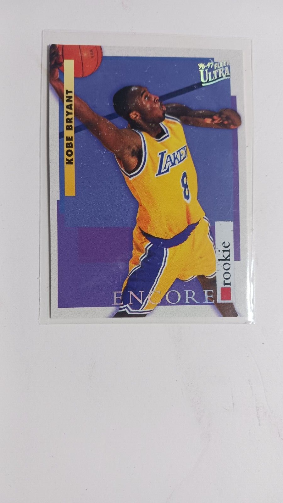 Kobe Bryant-Basketball Rookie 1996-97 Fleer Ultra Encore-Card RC #266 ...