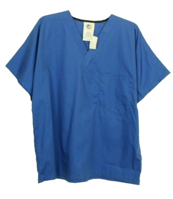 24/7 Scrubs Men's Royal Blue Scrub Size M | eBay