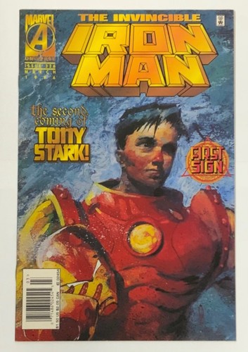 Iron Man 326 Newsstand Edition Marvel 1996 Second Coming Avengers Thor ...