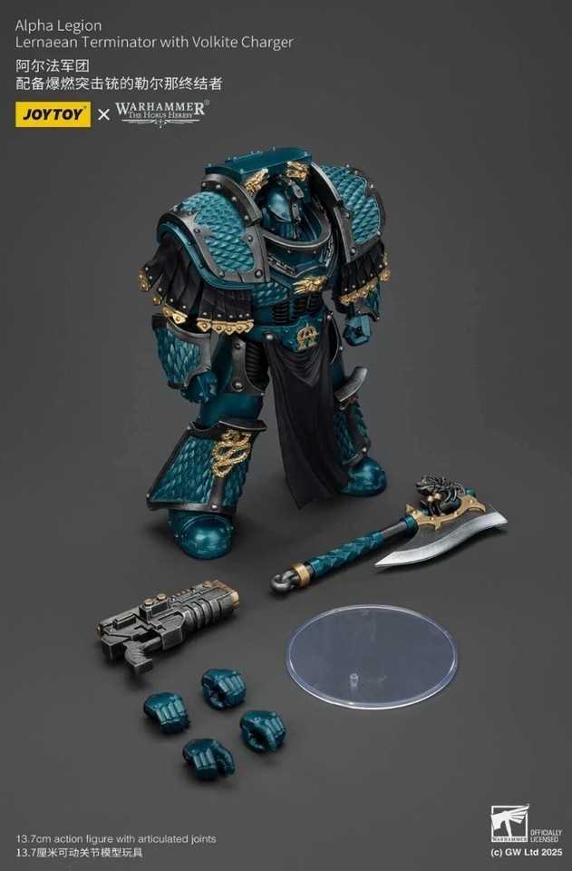 JOYTOY Warhammer 40k action figures Alpha Legion Lernaean Terminator JT01277 New | eBay