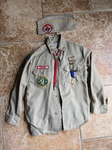Vintage Royal Rangers Boy Scout Uniform Top W/ Pants Badges Pins ...