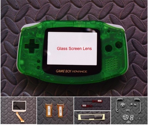GameBoy Advance Backlight Backlit Adapt AGS101 Mod Kit w/glass lens ...