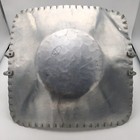 Aluminum Basket Hand Forged Everlast MCM Decor Hammered Engraved Floral ...